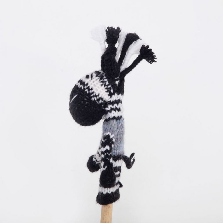 Finger Puppet: Zebra (Mbizi) – Gogo Olive